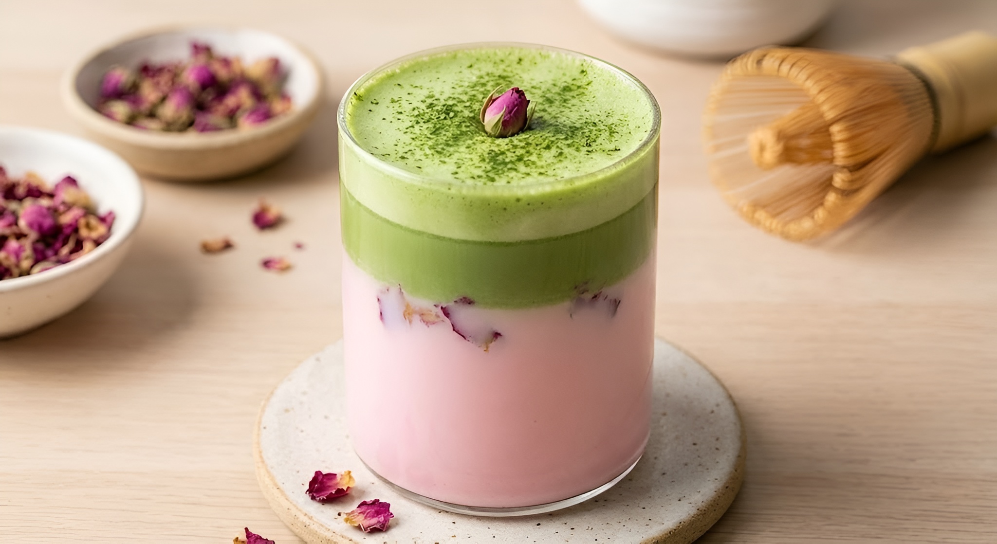 Rose Matcha Latte Recipe: A Floral Twist on the Classic | TeaTrade Recipes