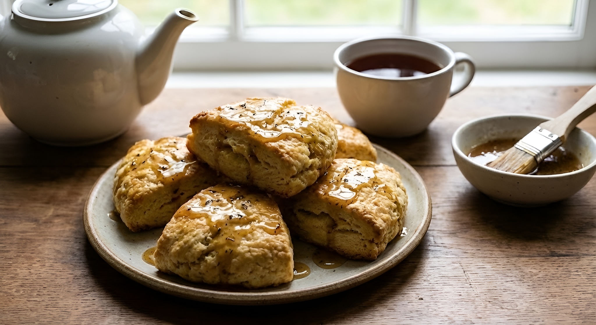 Classic Scones with Tregothnan Tea Glaze | TeaTrade